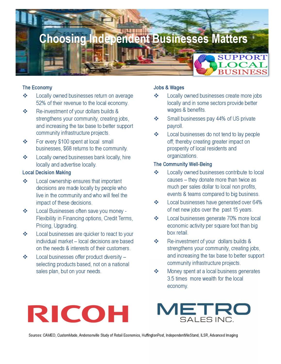 Why Working with Local Small Businesses Pays Off - Metro