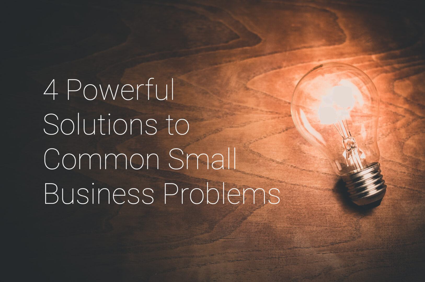 4 Solutions to Common Small Business Problems | Metro Sales Inc.